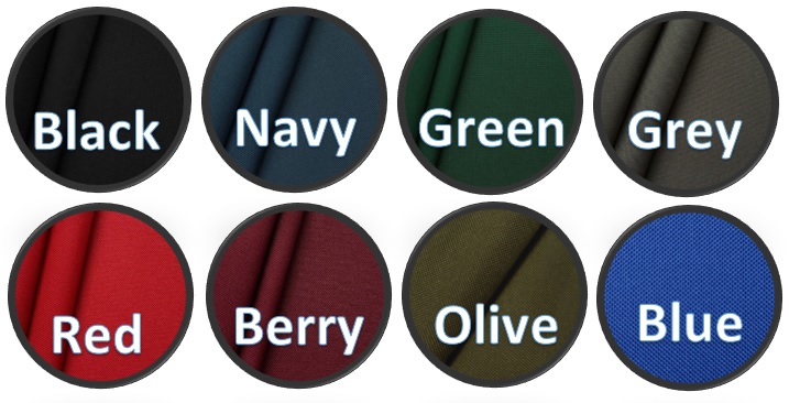 Fabric Colours for our Waterproof Seat Covers Seat Covers UK – Blog